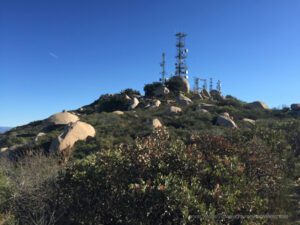 Hike to Potato Chip Rock from Mt. Woodson Trail at Lake Poway