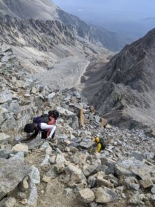 Hiking Split Mountain in the Eastern Sierra 14,058 ft