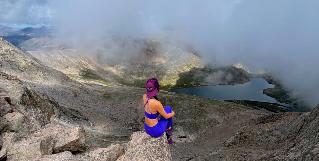 Mount Blue Sky from Summit Lake: an Easy 14er