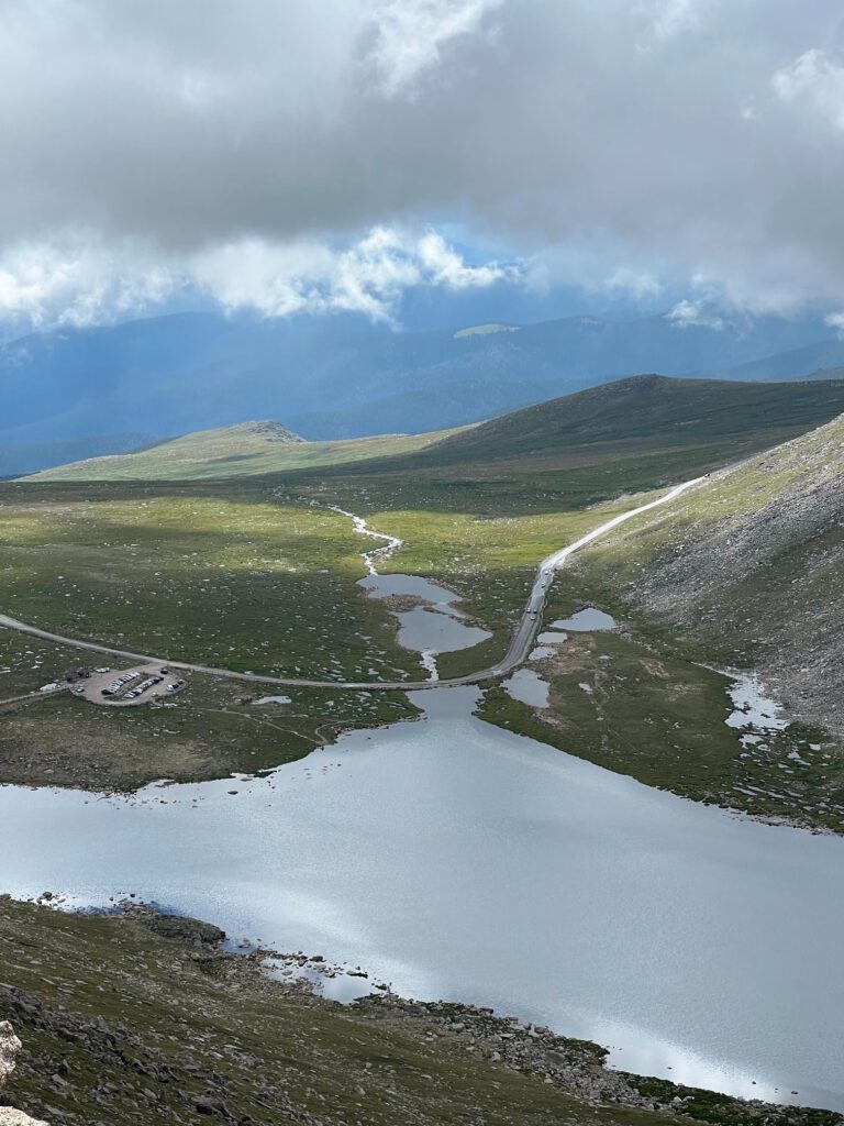 Mount Blue Sky from Summit Lake: an Easy 14er