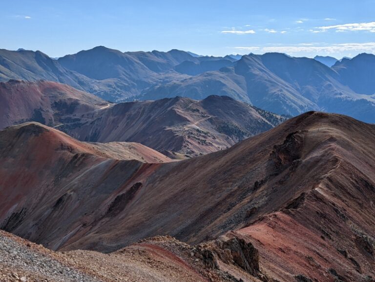 Hike Red Mountain 3 in the Rocky Mountains of Colorado