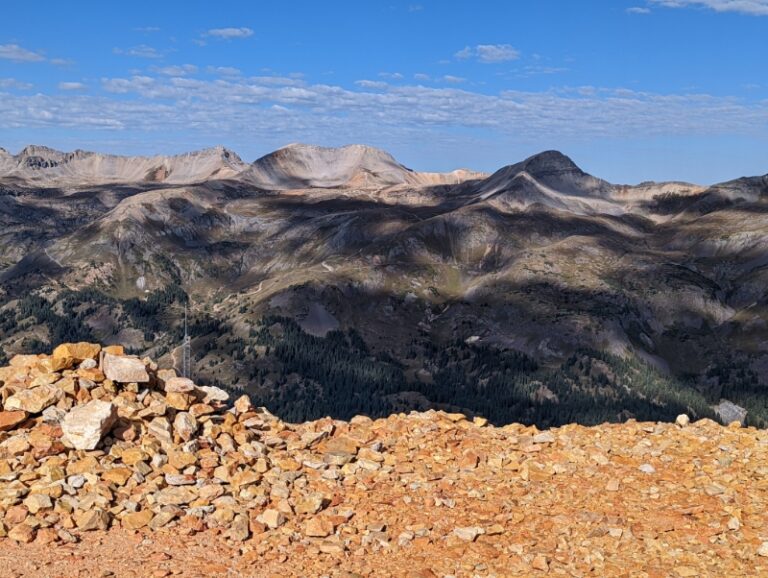 Hike Red Mountain 3 in the Rocky Mountains of Colorado