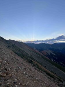 Hike Red Mountain 3 in the Rocky Mountains of Colorado