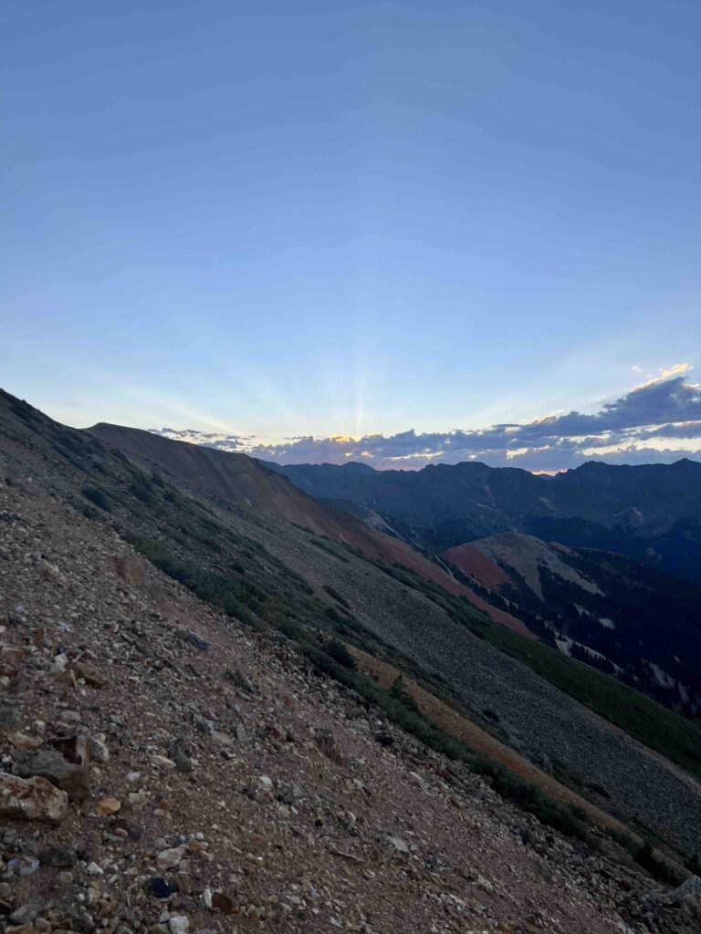 Hike Red Mountain 3 in the Rocky Mountains of Colorado