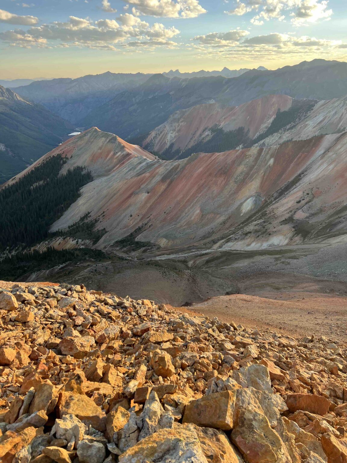 Hike Red Mountain 3 in the Rocky Mountains of Colorado