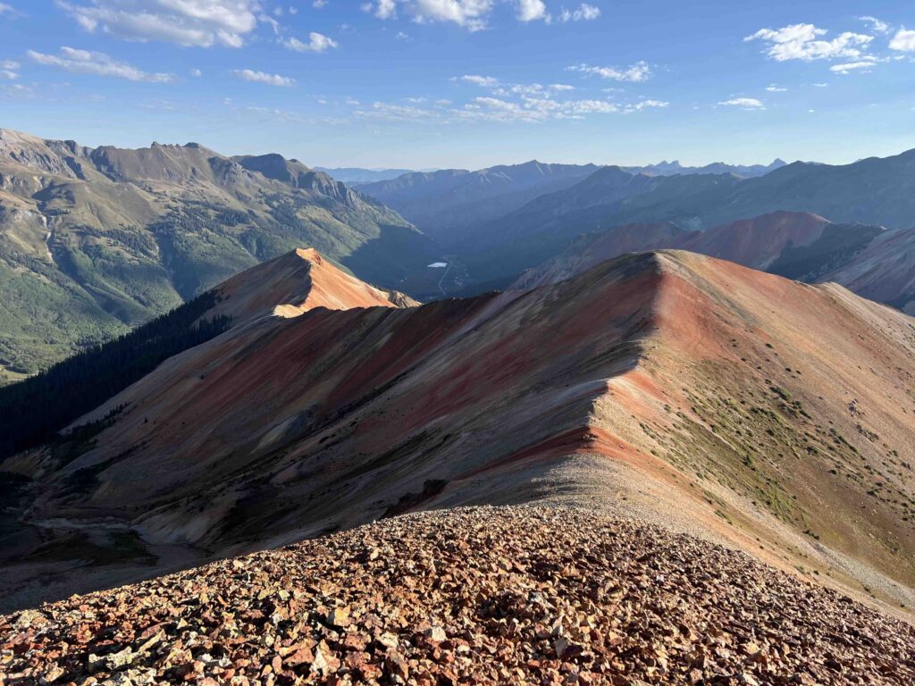 Hike Red Mountain 3 in the Rocky Mountains of Colorado