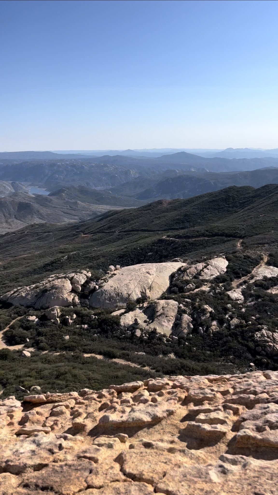 Hike and Scramble Lawson Peak Trail in San Diego