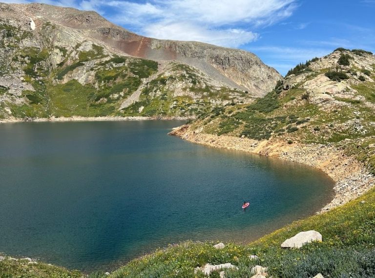 Hope Lake Trail near Telluride, Colorado