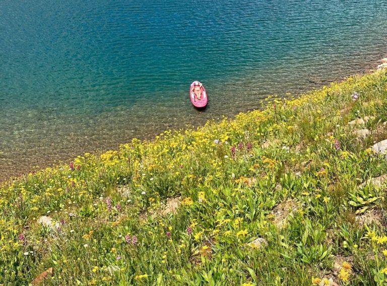 Hope Lake Trail near Telluride, Colorado