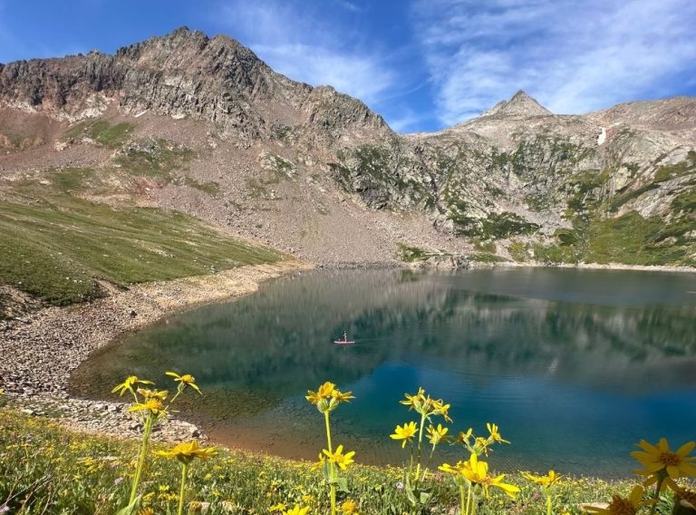Hope Lake Trail near Telluride, Colorado