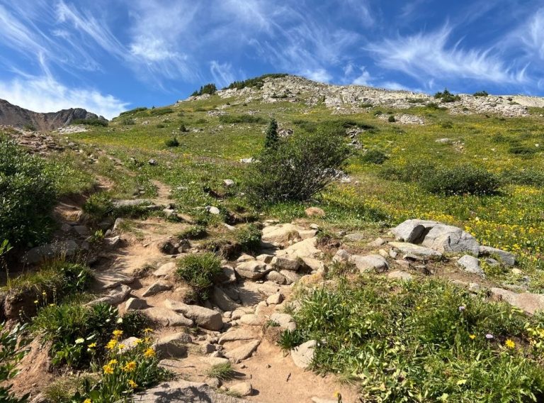 Hope Lake Trail near Telluride, Colorado