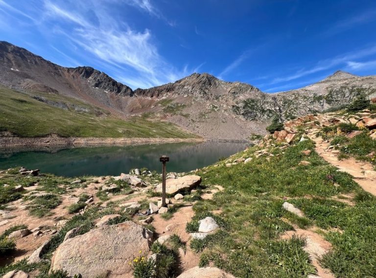 Hope Lake Trail near Telluride, Colorado