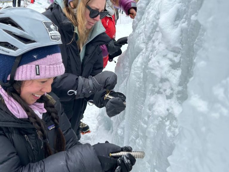 Women's Intro to Ice Climbing Trip 2025 - Follow Tiff's Journey ...